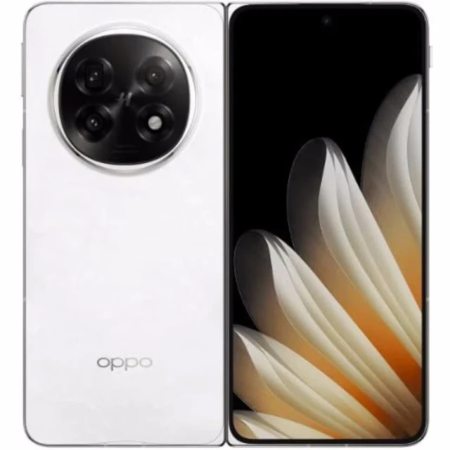 Telefon mobil Oppo Find N5, 512GB, 16GB RAM, 5G, Dual SIM, Alb